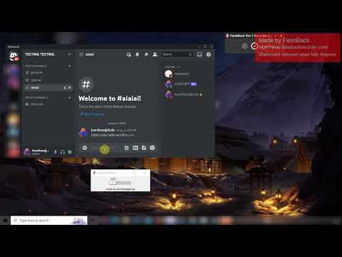 Discord Chatbot using OpenAI