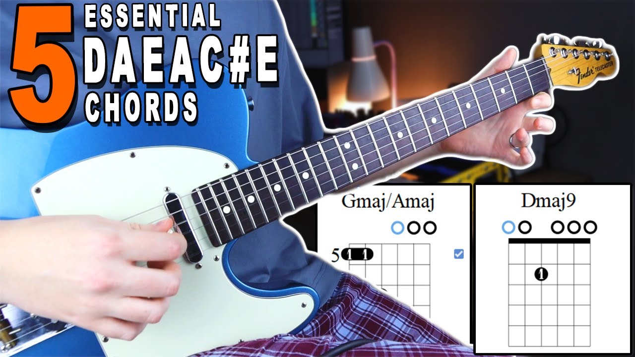 5 Essential DAEAC#E Chords For Midwest Emo & Math Rock