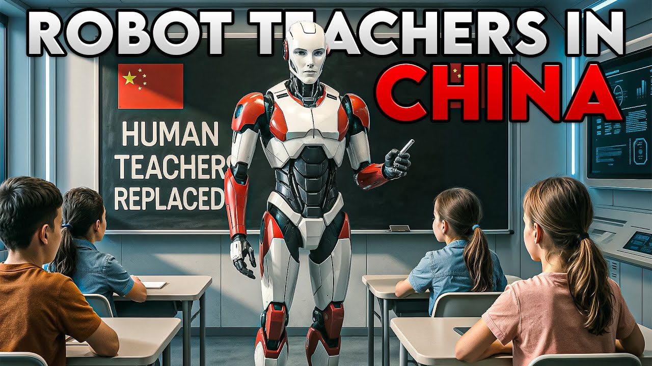 China’s Robot Teachers Are Now Replacing Humans – Here’s What They Teach!