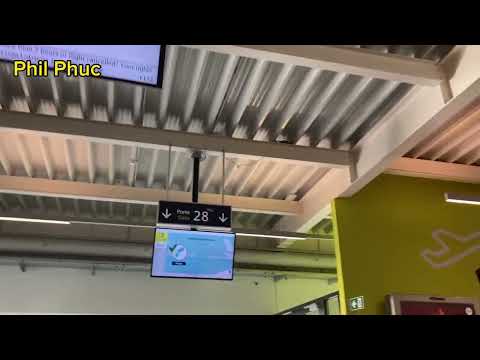 Part 1 - Charleroi Airport CRL - Wizz Air W62282 - Charleroi CRL to Budapest BUD