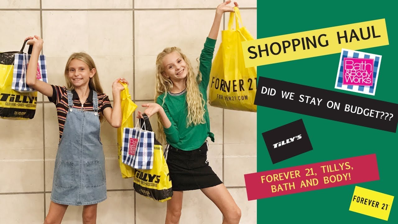 Shopping haul