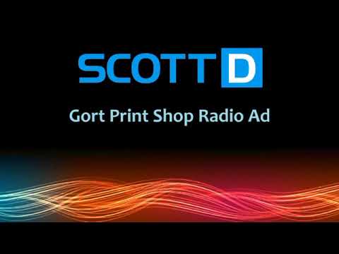 Gort Print Shop Radio Ad