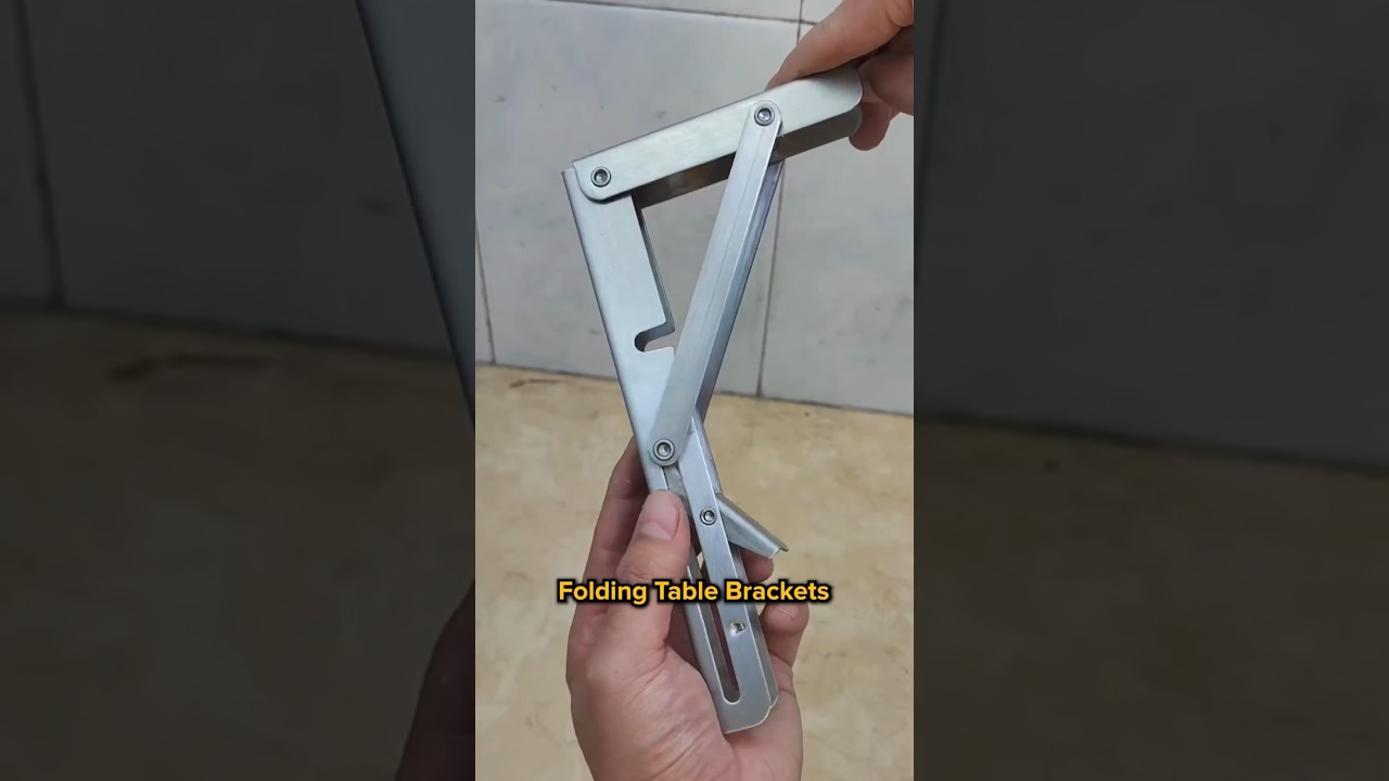 This Folding Table Bracket lets you build your own folding table🔥🛠️ #tools #besttools