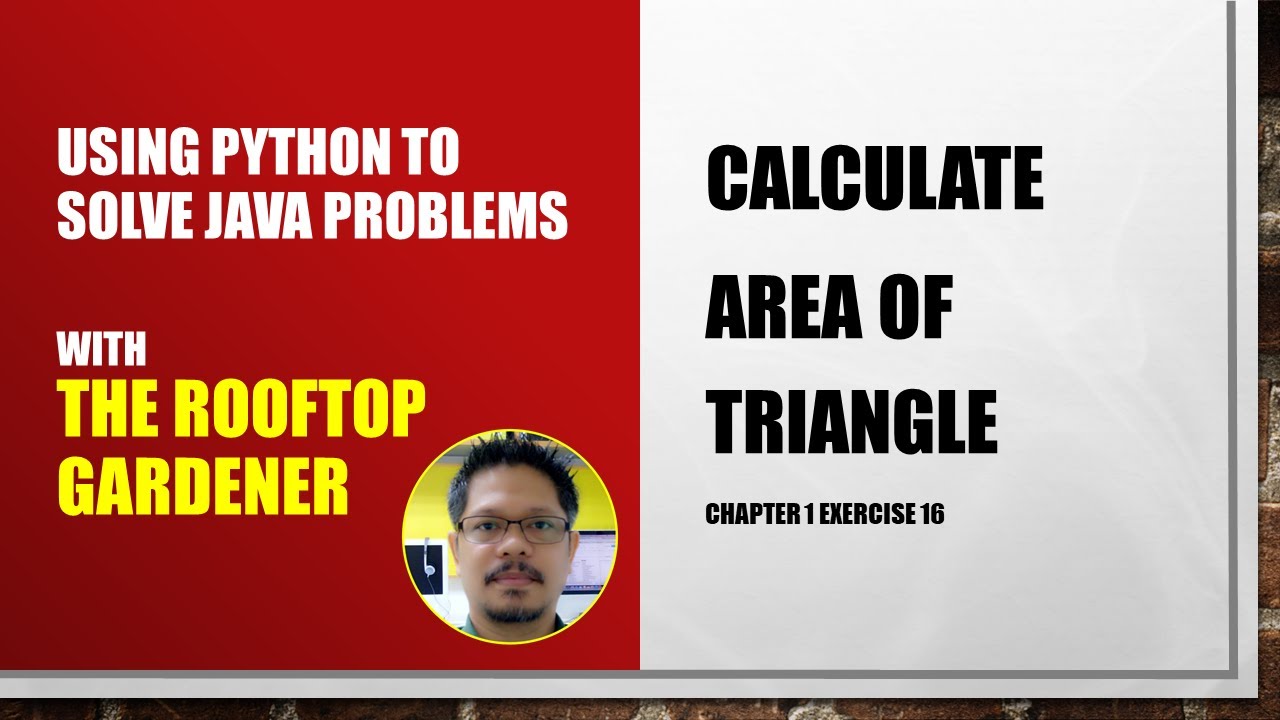 Using Python to Solve Java Problems | Solving Chapter 1 Exercise 16
