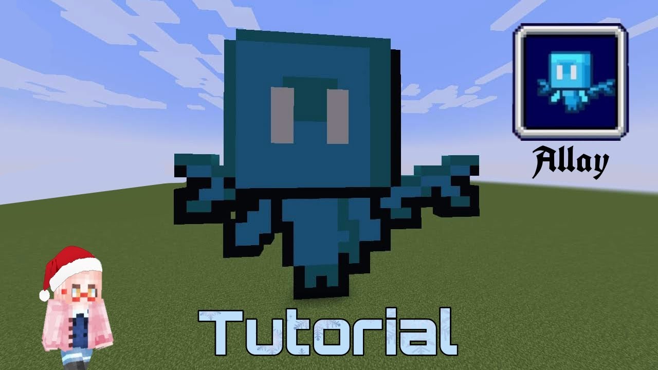[Tutorial] Allay Pixel Art [Minecraft 1.18] /Kurt Naps