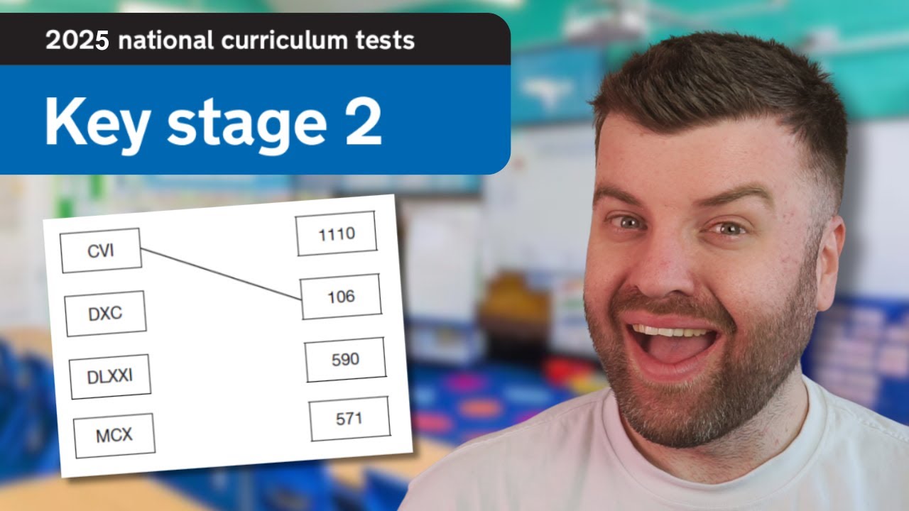 How To Solve ROMAN NUMERALS Maths SATs Questions (2025 Prep)