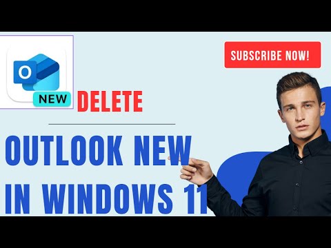 Delete Outlook New in Windows 11 | 2024 | EASY FIX
