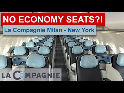 ALL BUSINESS CLASS CABIN on La Compagnie - Milan to New York