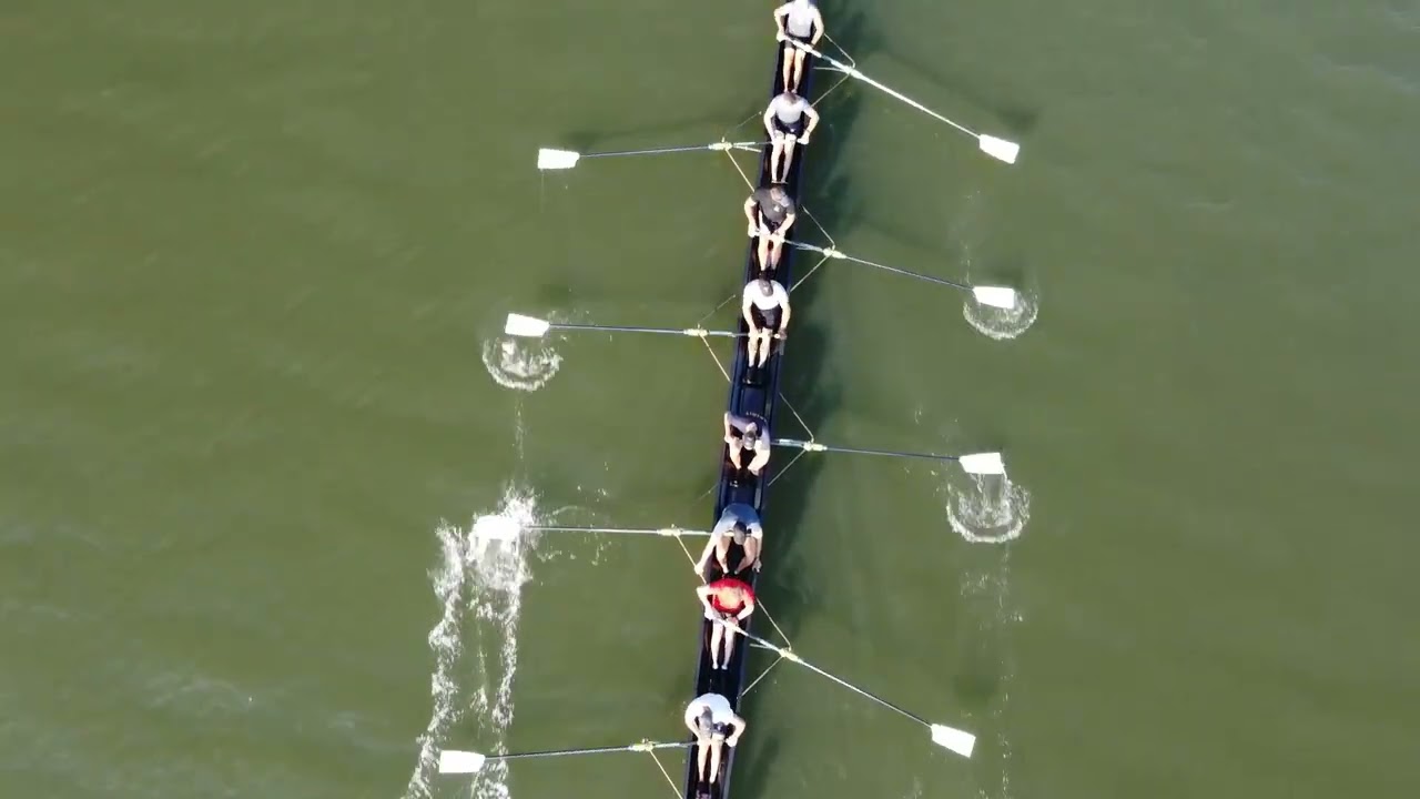 Viking Rowing Club Men's Masters Program - Drone Footage