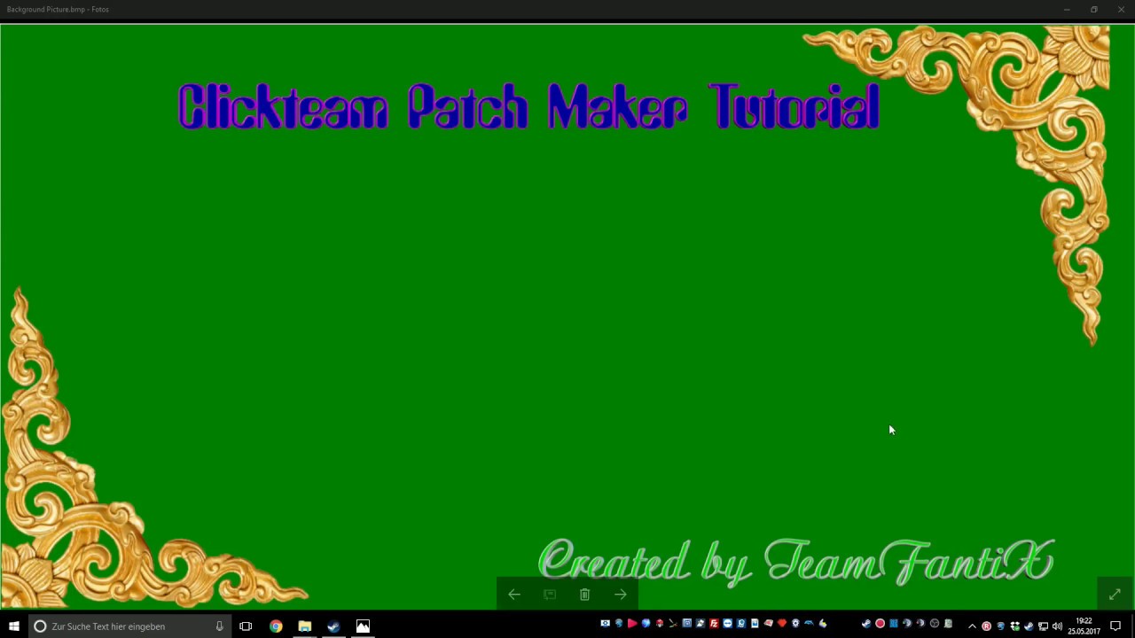 Clickteam Patch Maker Tutorial (German)