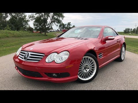 2004 Mercedes-Benz SL55 AMG Hard-Top Convertible Stock #1222