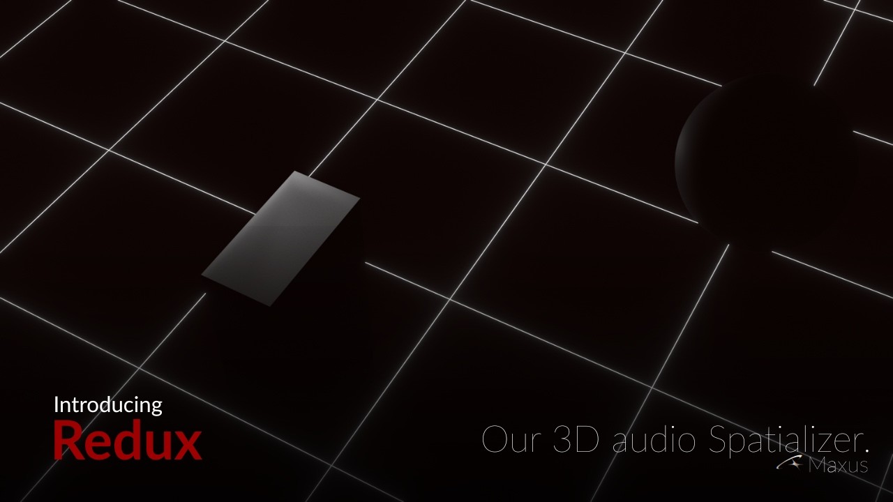 Introducing Redux- a 3D audio spatializer