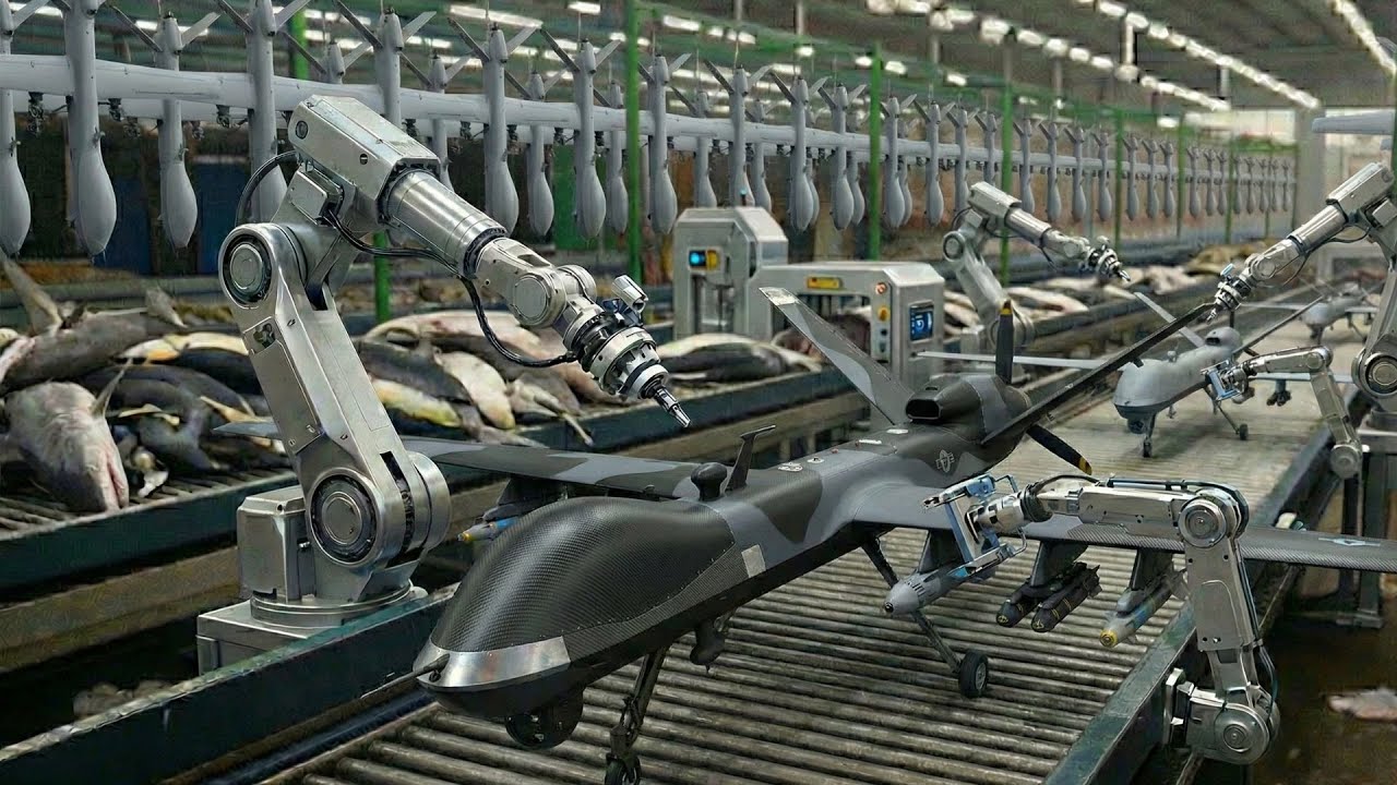 Inside the UAV Factory: How Raw Components Transform Into Cutting Edge Drone Technology!Full Process