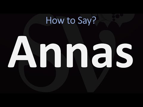 How to Pronounce Annas? (CORRECTLY)