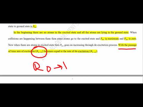 Principle of Detailed Balance Video Lecture - CSIR NET Crash Course for Physical Science - CSIR ...