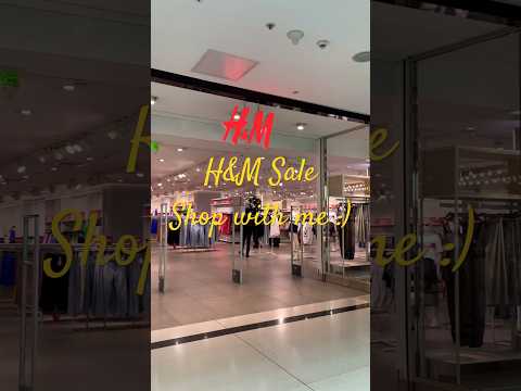 H&M Sale! #shopwithme 🛍️#hm #sale #hmsale #shopping #shoppingvlog #fashion #clothes