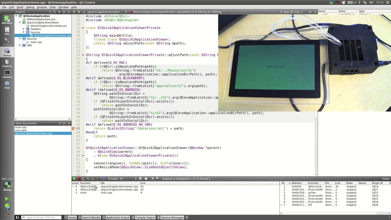 Getting Started with Qt Enterprise Embedded