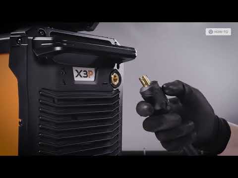 How to use the X3 FastMig MIG/MAG welding machine?