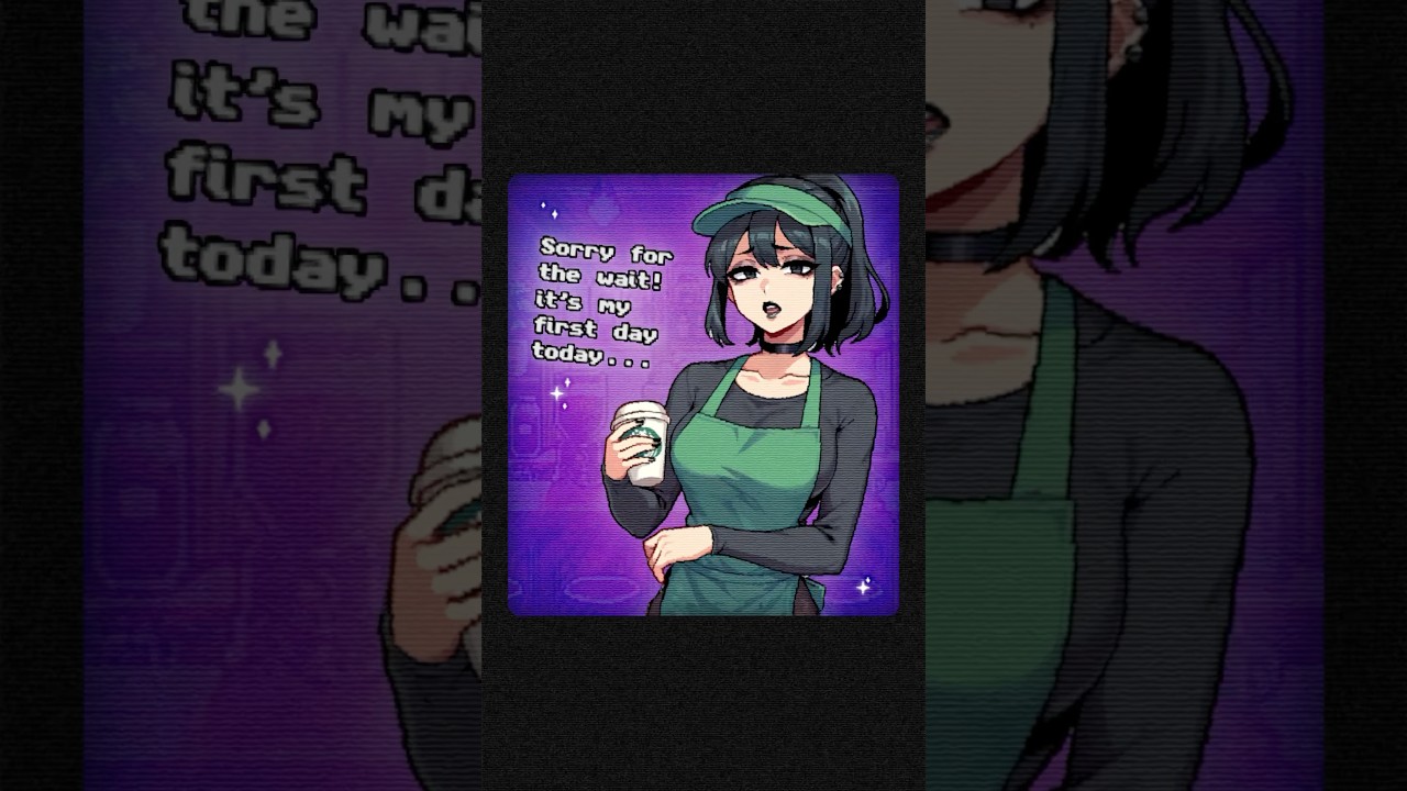New Game: Goth Obsession release #Novel #clicker #newgame #fun #manga #Emo #dama #pixelart