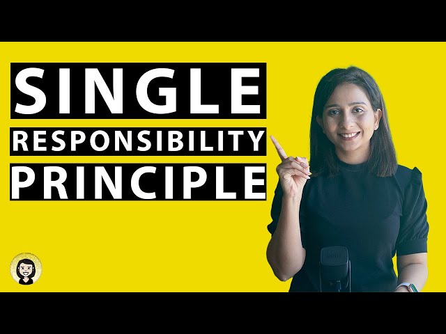 Understanding the Single Responsibility Principle in Software Design ...