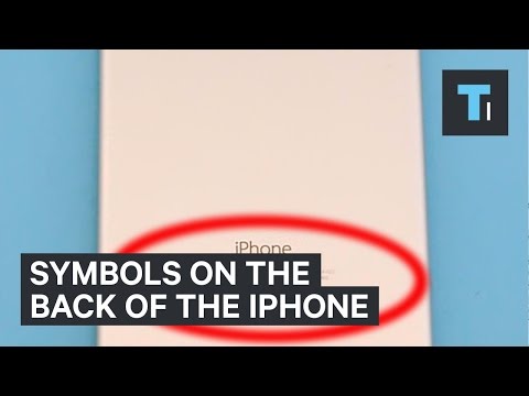 Symbols On The Back Of The iPhone, What Do They Mean?
