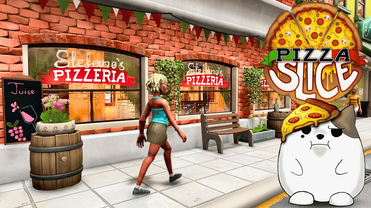 Pizza Slice Full Game Early First Look! | New Upcoming Restaurant Sim with Authentic Italian Pizza!