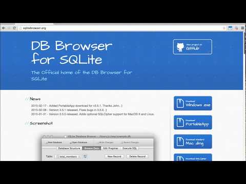 Lesson 4 Install SQLiteBrowser