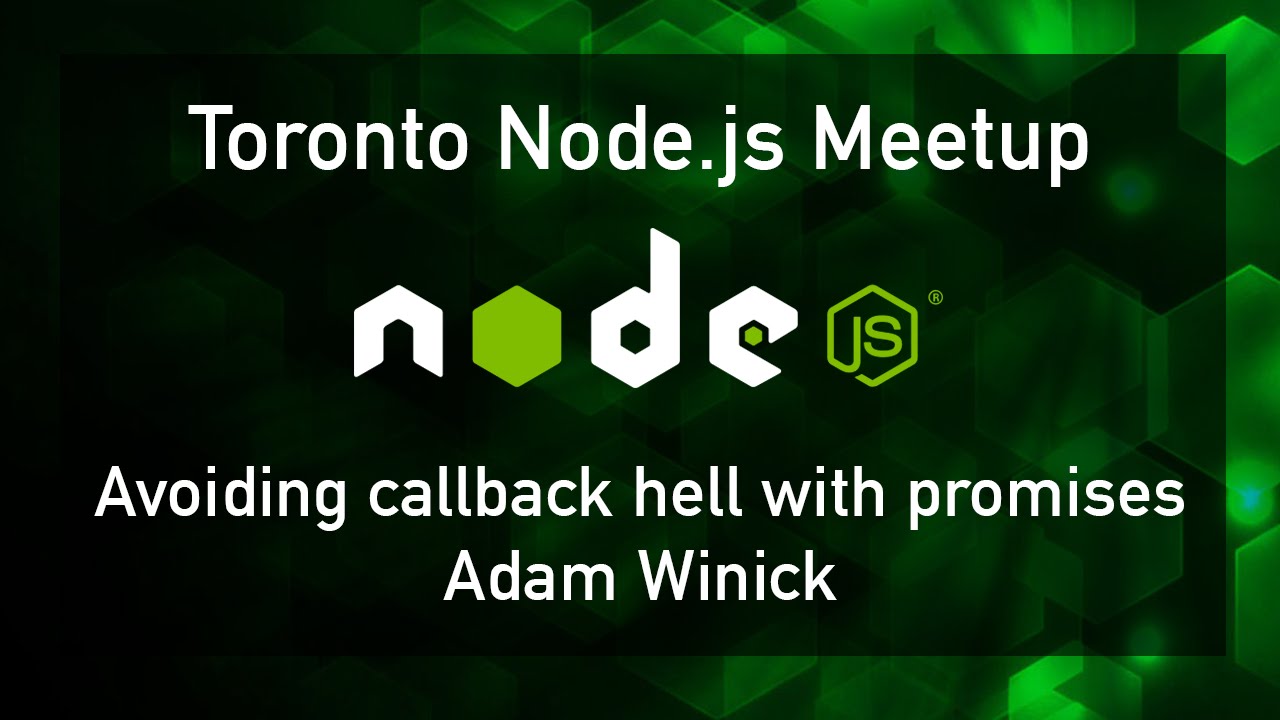 Avoiding callback hell with promises