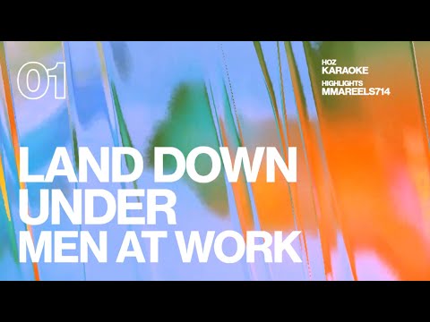 Land Down Under - Men At Work (Official KARAOKE Version)