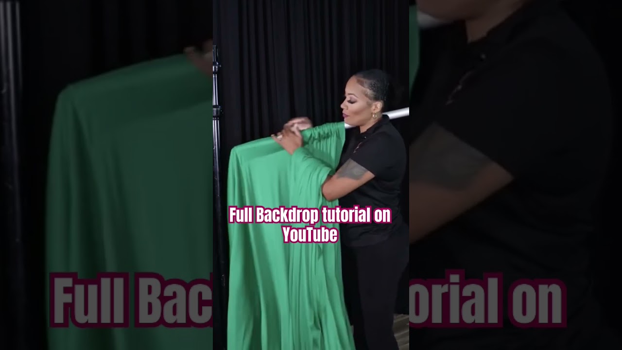 Backdrop tutorial | Learn how to drape | #backdroptutorial #eventdraping