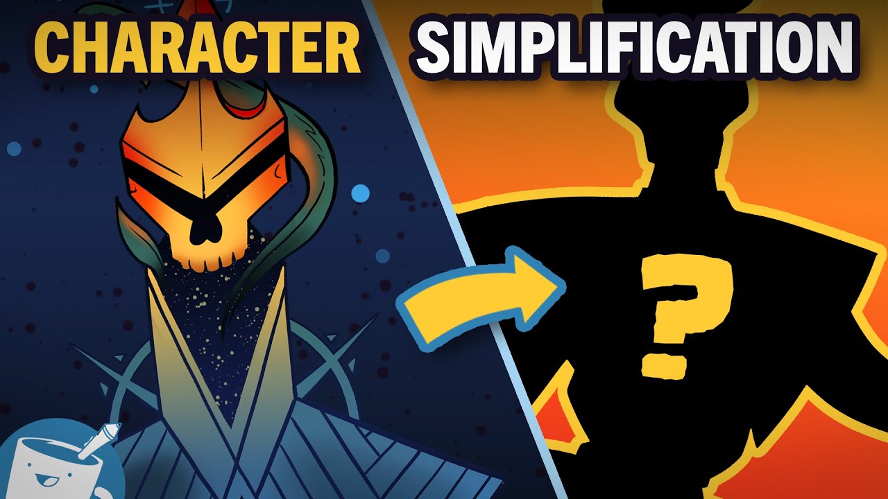 Character Simplification Drawing Challenge