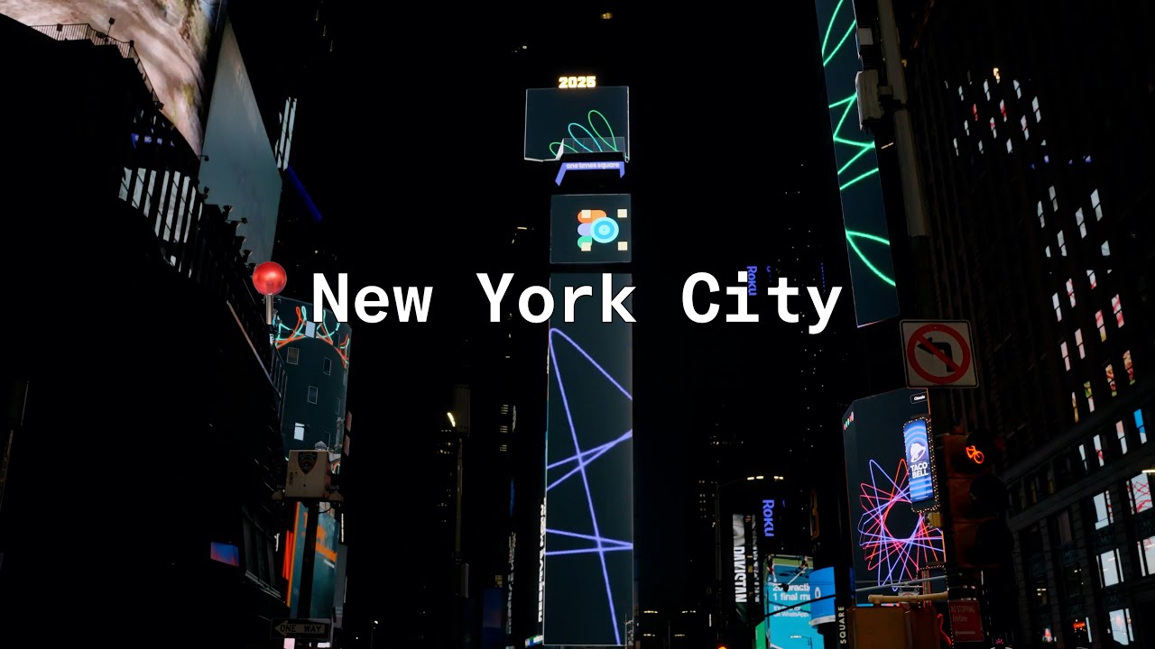 NYC vlog: Figma x Times Square takeover