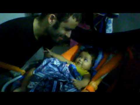 My baby says the word for father in Hebrew, ABBA. :-)