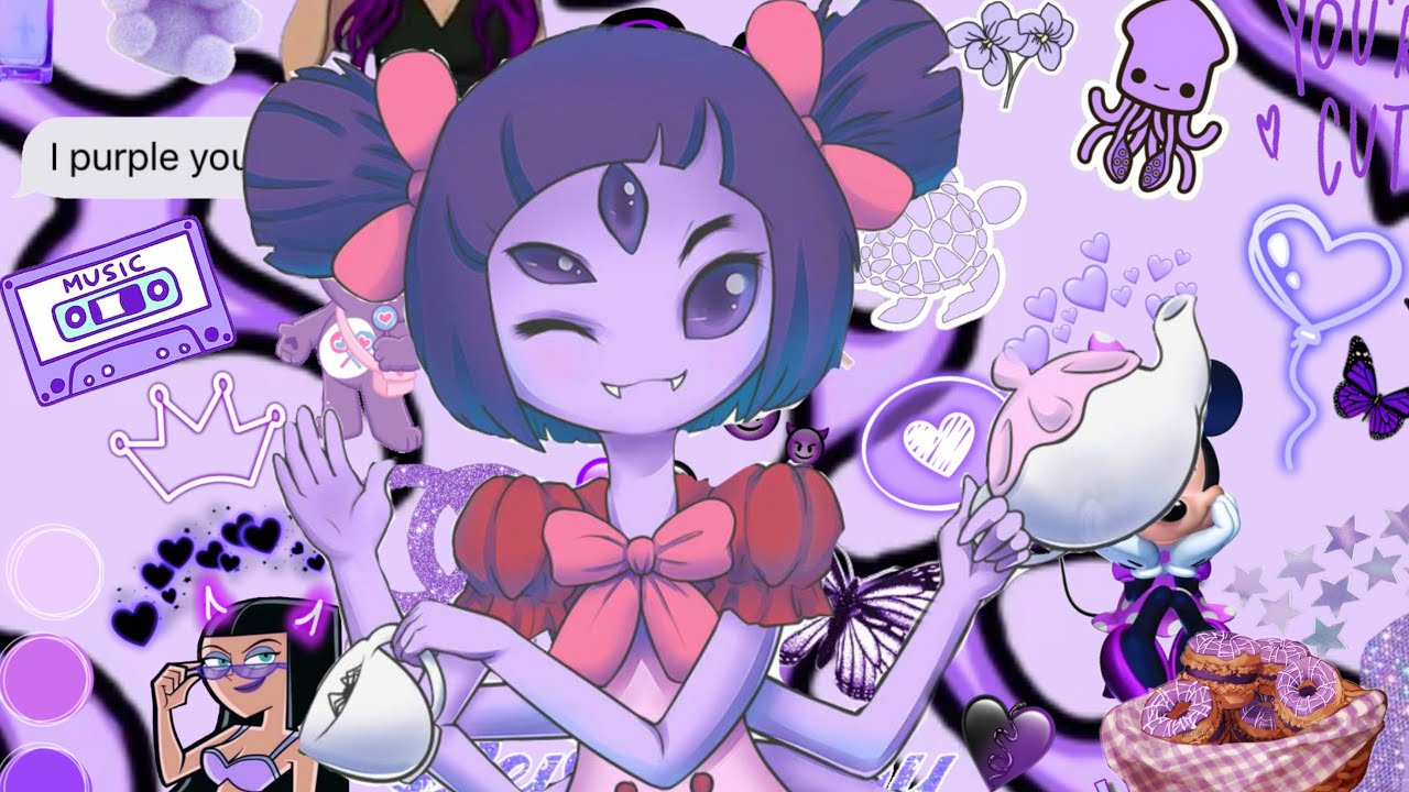 Making a Muffet wallpaper!