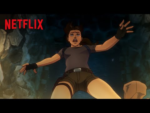 Tomb Raider The Legend of Lara Croft Lara Croft vs Alligator Clip | JCR ...