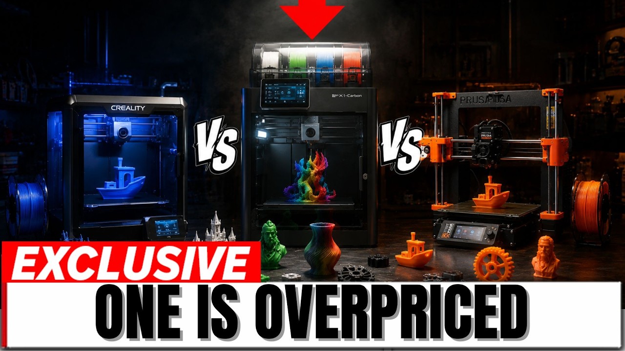Creality vs Bambu Lab vs Prusa — Which Brand Is SCAMMING You?