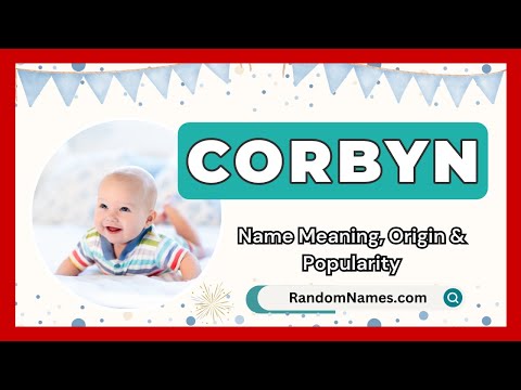 Corbyn - Baby Boy Name Meaning, Origin & Popularity - RandomNames.com