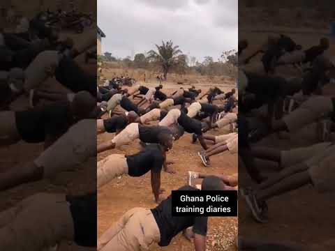 Ghana Police Service training diaries #shorts #tiktok #training