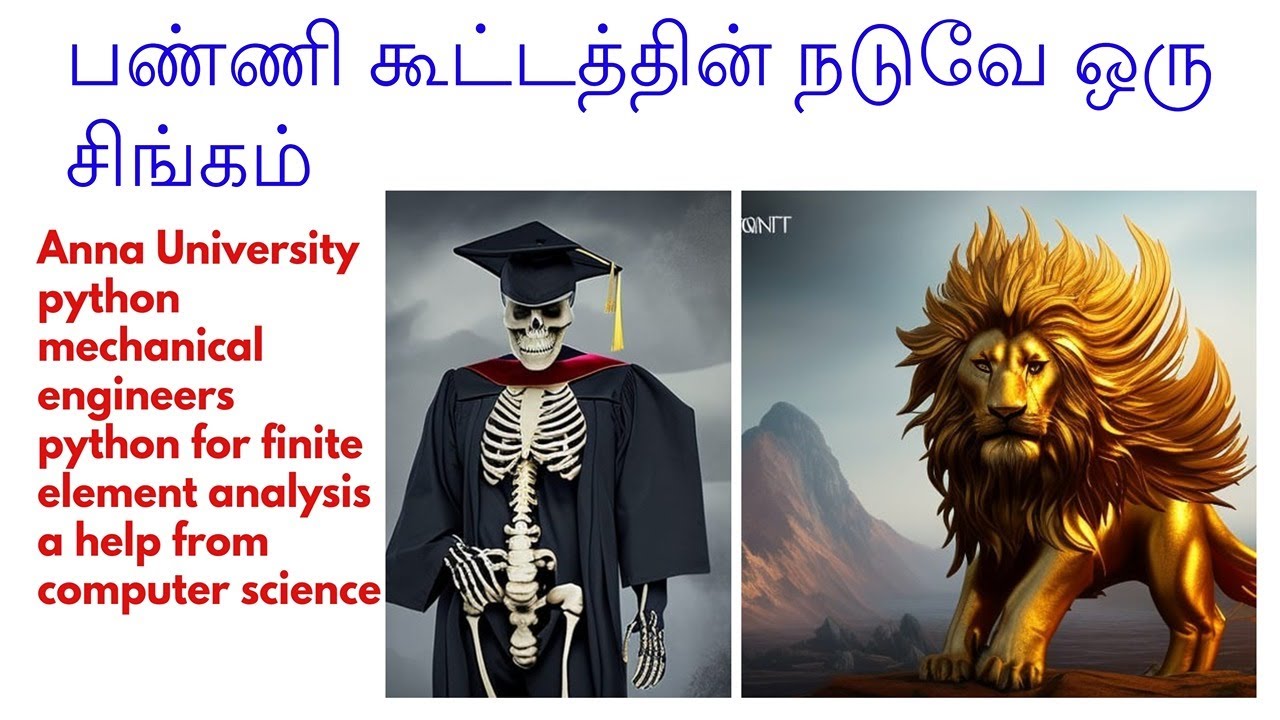anna university python mechanical engineers python finite element analysis help me computer science