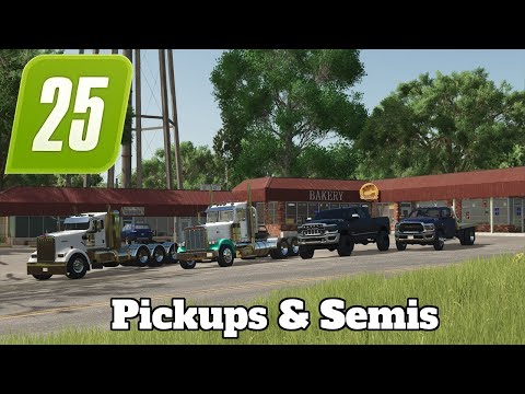 FS25 Mod Spotlight - Pickups & Semis!