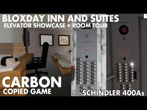 ANOTHER CARBON COPY! HOTEL Tour And Elevator Showcase @ Bloxday Inn And Suites ROBLOX