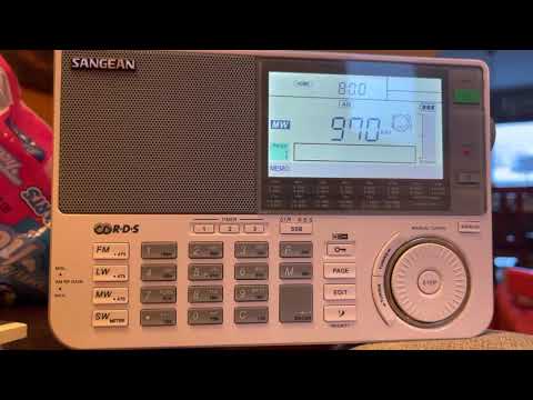 WHA-970, Madison, WI, Station Identification, January 24, 2021, 8am