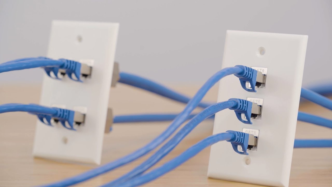 FS Keystone Placa de pared RJ45 | FS.COM