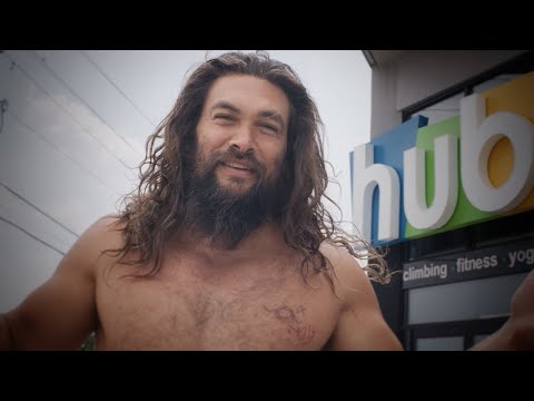 Jason Momoa Shares a Look at His Climbing Gym Workout Video