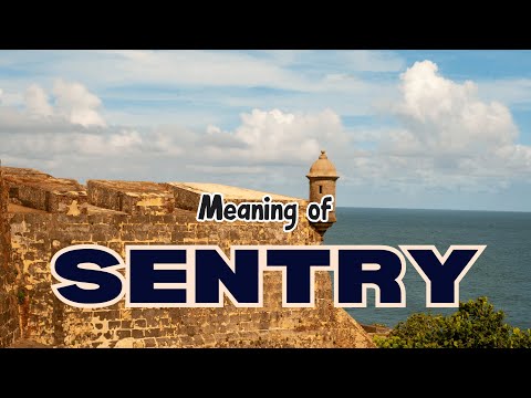 What is the meaning of Sentry?