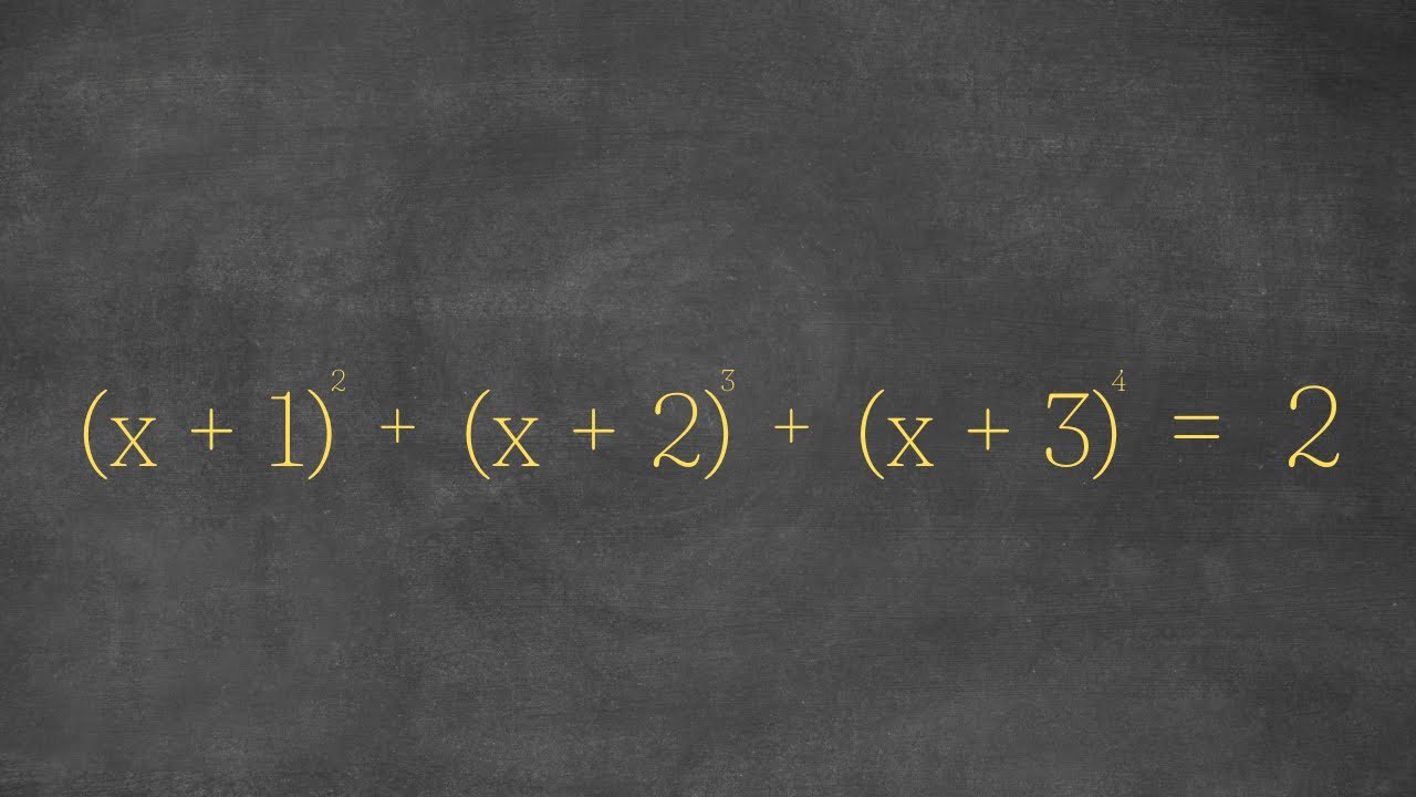 A Simple Problem With A Complex Solution