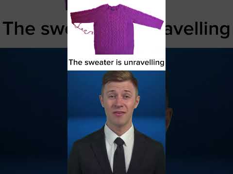 Clothing Damage Vocabulary in English