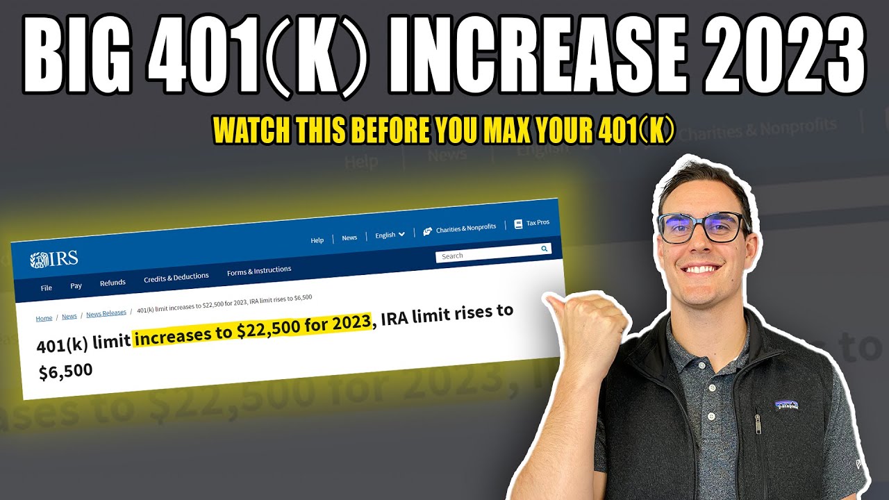 401k Contribution Limits 2023 (BIG INCREASE) - Should You Max Out Your 401k?