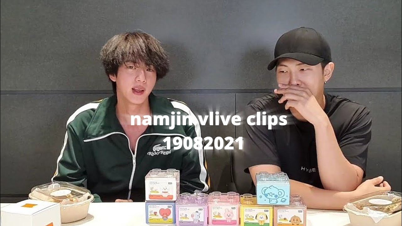 namjin vlive 19082021 clips