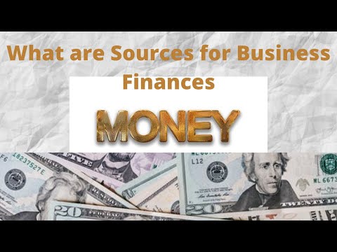 What are the Sources of Business Finances (2021) #SHORTS